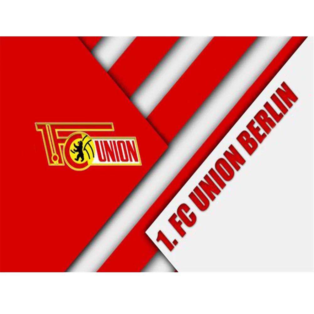 Fußball 1. FC Union Berlin-Rund/Quadrat Diamond Painting – wolke