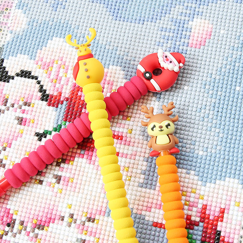 Bohrstift für Weihnachtsdiamantmalerei – wolke